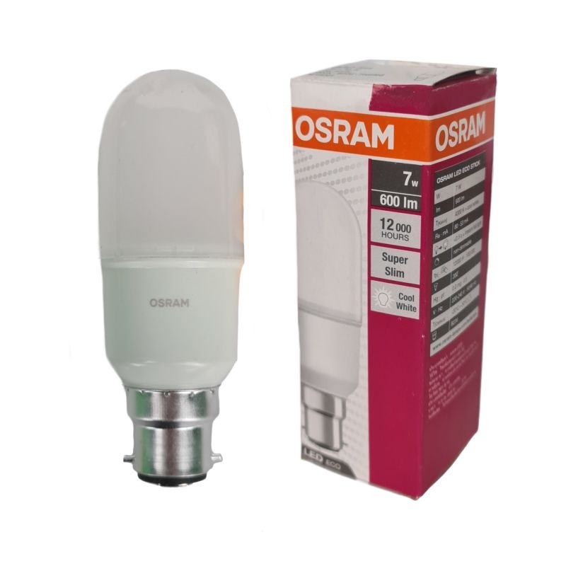 Globe LED Eco Stick 7w B22 Cool White Osram | Pietria